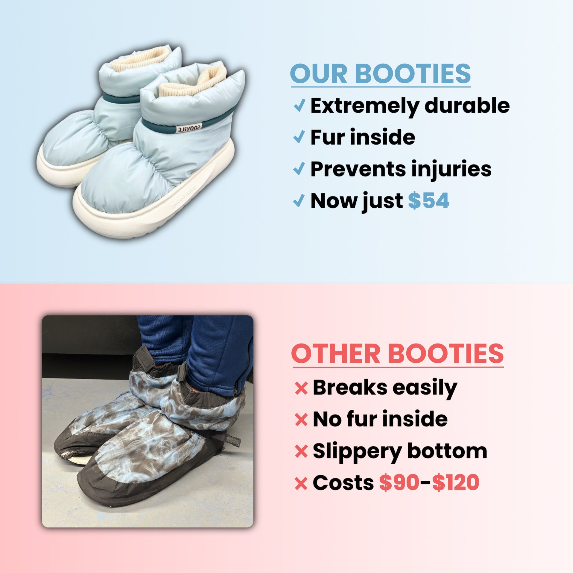 Puffy Studio Booties – Balletshirts