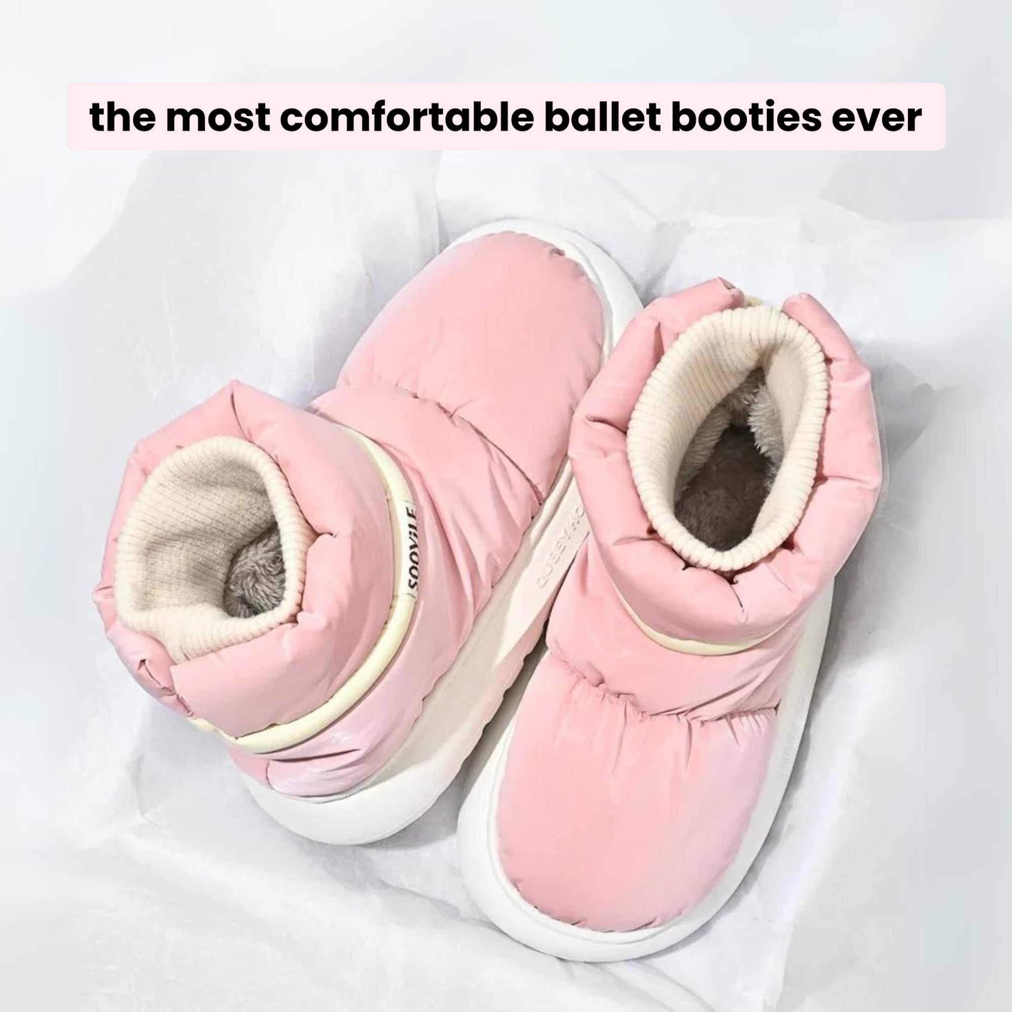 Puffy Studio Booties – balletshirts